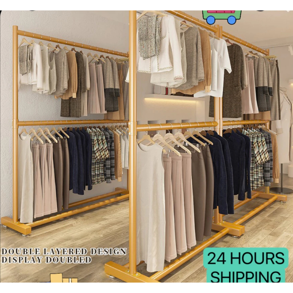 Removable Hanger Simple Clothes with Universal wheel Hangers Portable ...