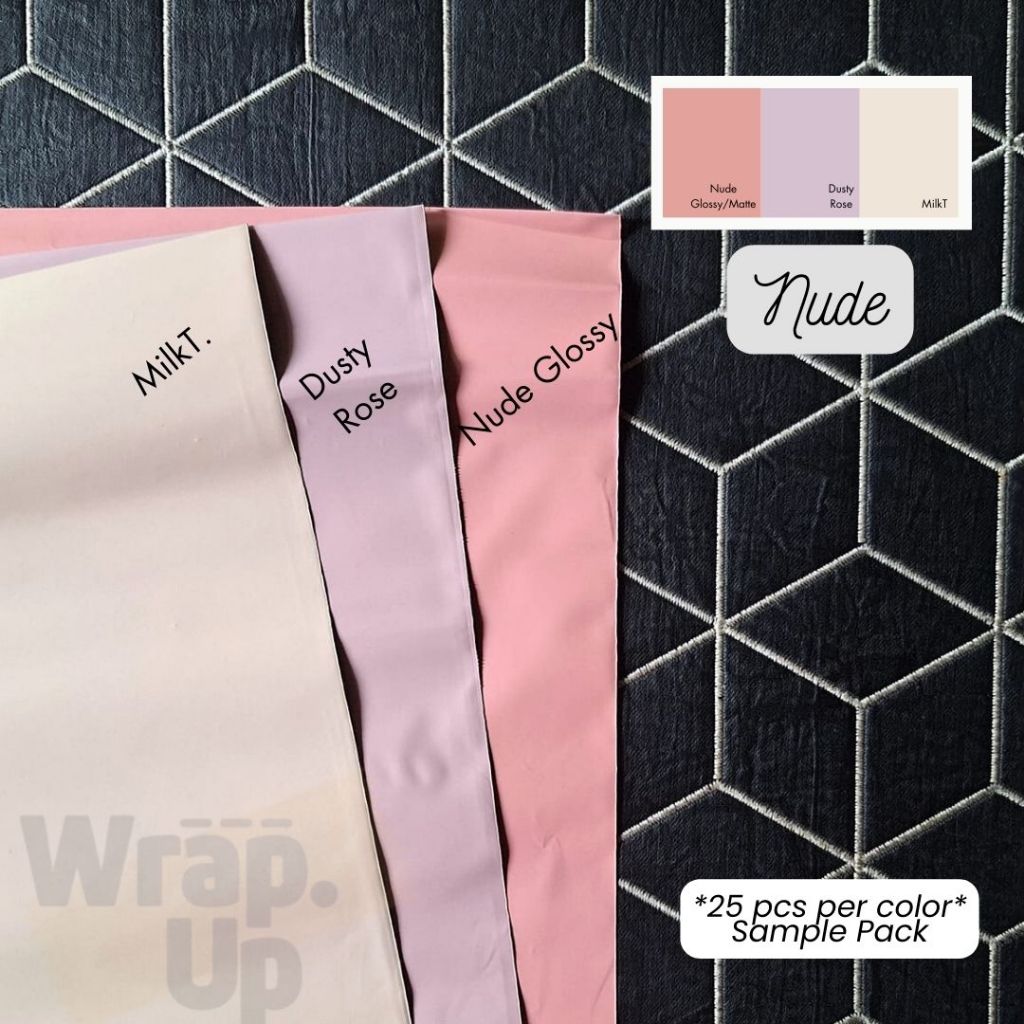 3in1 Trio Sample Pack Polymailer Courier Parcel Pouch 73-75pcs | Shopee ...