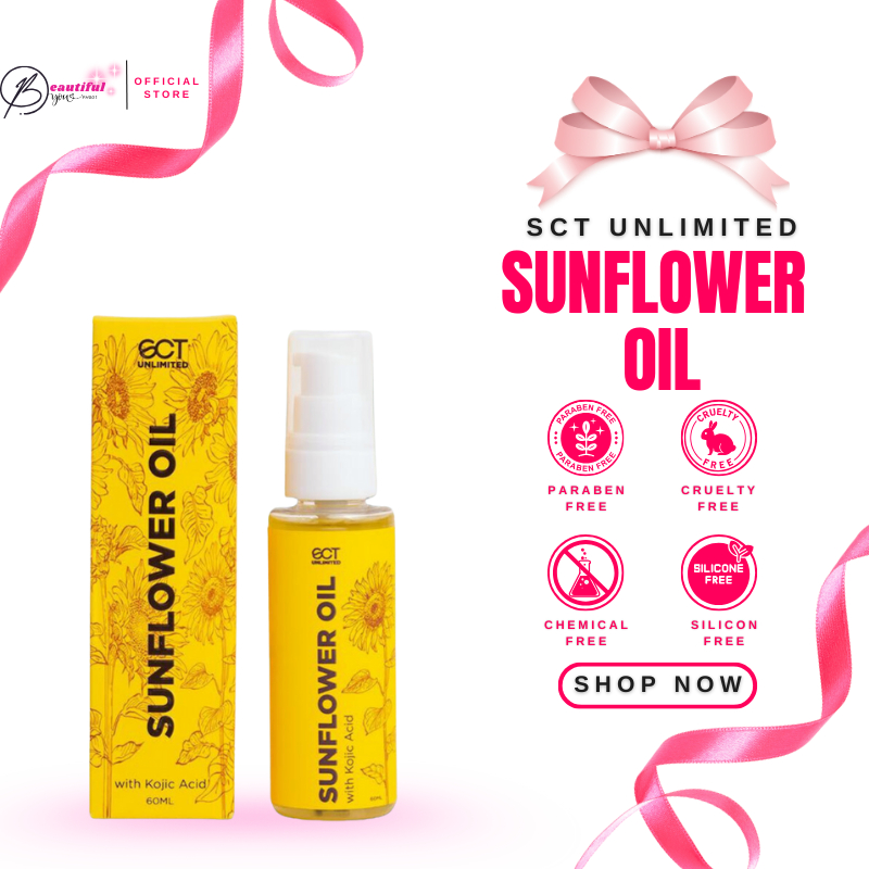 SCT Unlimited Sunflower Oil with Kojic Acid 60ml and 120ml | Shopee ...