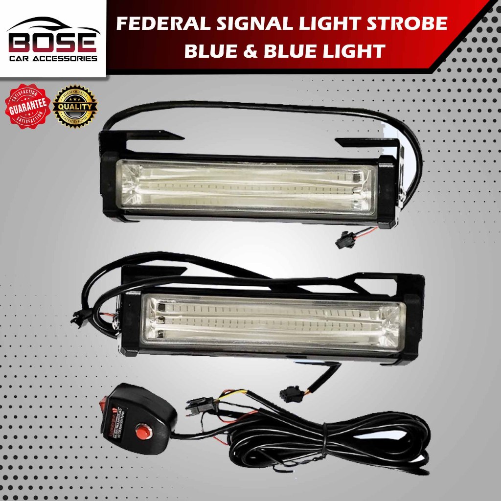 Warning Signal Light Bar Strobe Blinker COB High Power Super Bright ...