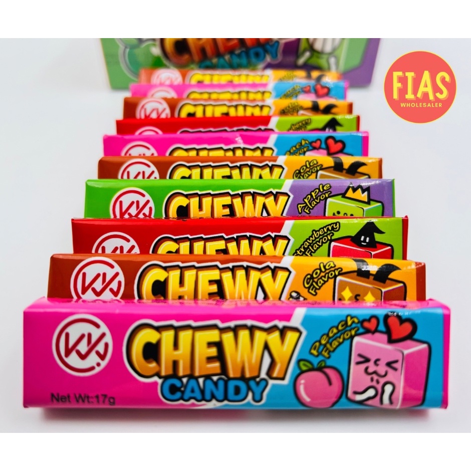 30 bars Fruit Chewy Candy Wholesale Paninda | Shopee Philippines