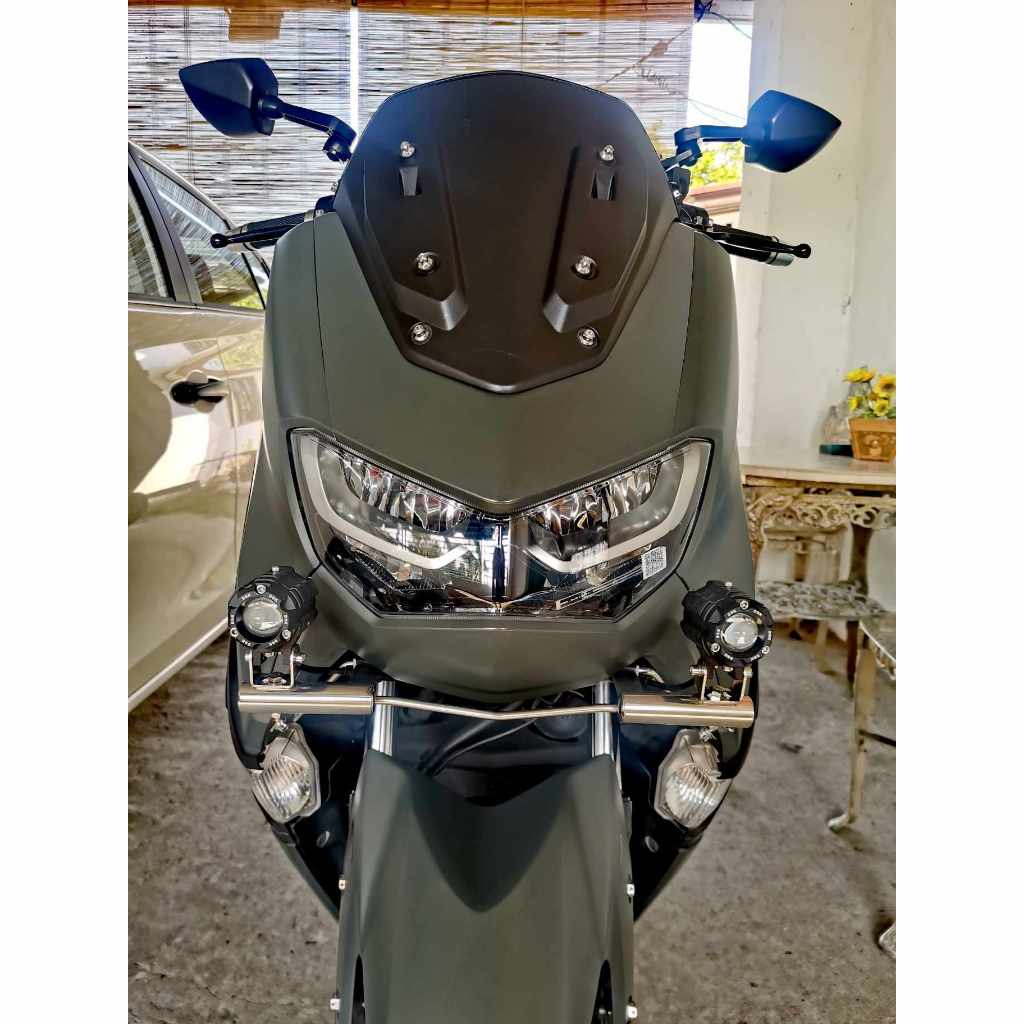 Nmax V2 Mini driving light bracket Nmax v2 STAINLESSS 304 | Shopee ...