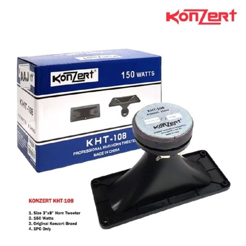 ORIGINAL Konzert KHT-108 Horn Tweeter 3"x8" (1pc) | Shopee Philippines