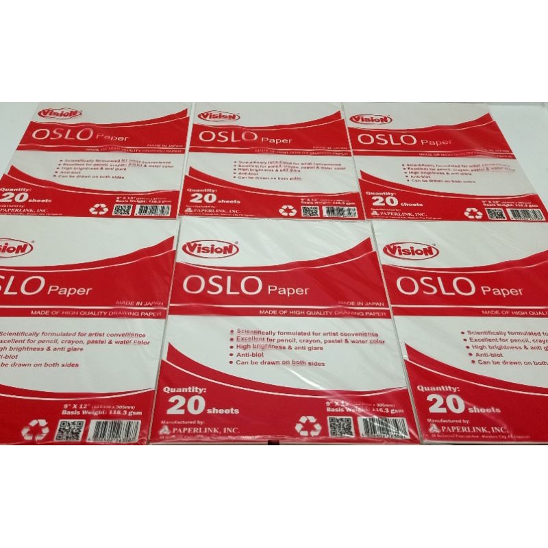 VISION Oslo Paper Drawing Paper | Shopee Philippines