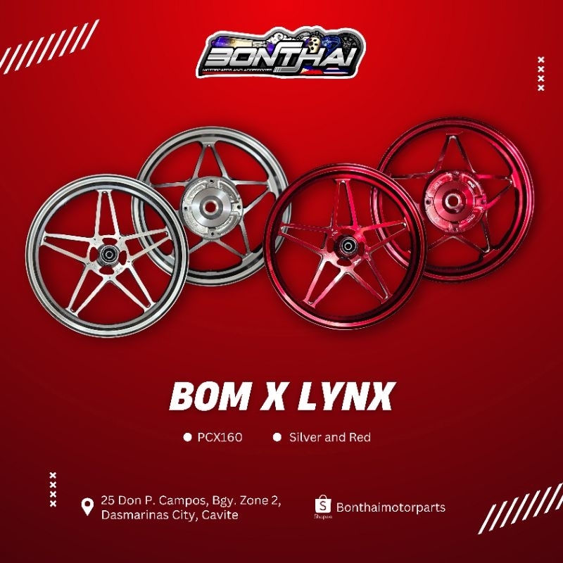 BOM X LYNX STAR MAGS ☆ (BOM RANGSIT) W/ BEARINGS | Shopee Philippines