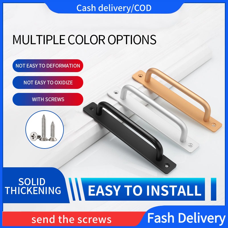 kitchen cabinet handle Aluminum Alloy Door Handles for Balcony and ...