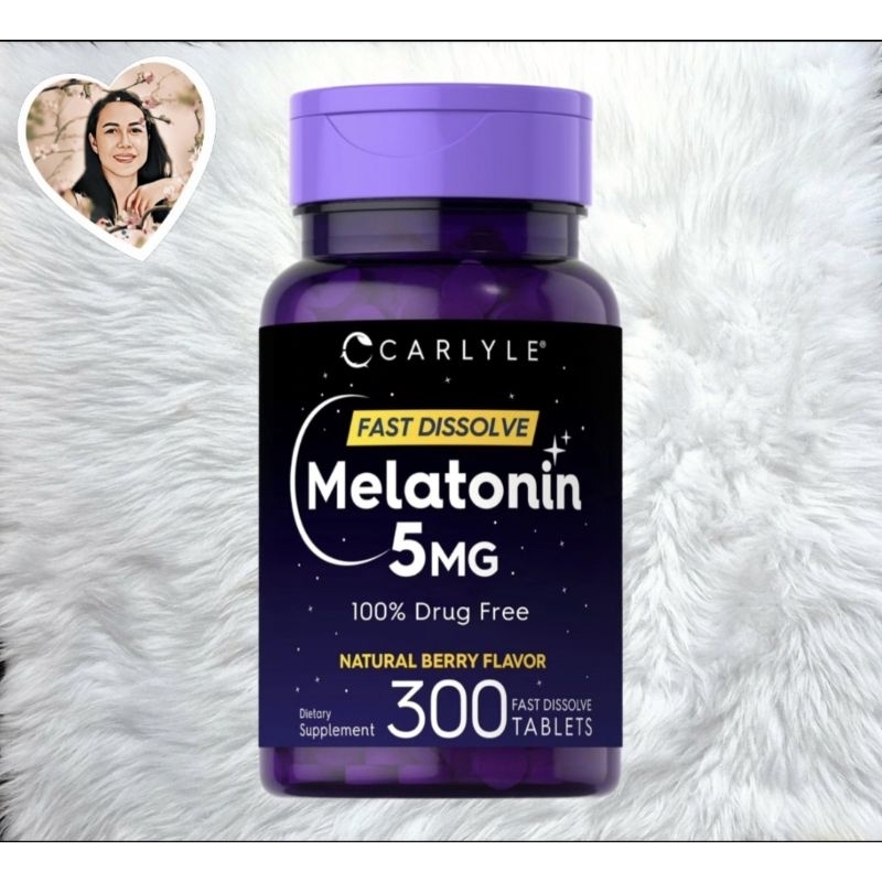 Carlyle Melatonin 12 mg/ 300 tablets | Shopee Philippines