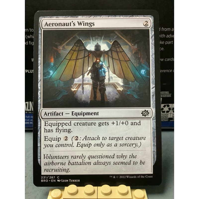 MAGIC: The Gathering - Aeronaut’s Wings (The Brothers’ War) | Shopee ...