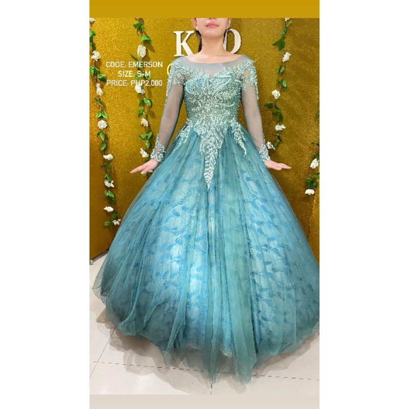 DEBUT GOWNS: CODE: ( EMERSON ) | Shopee Philippines