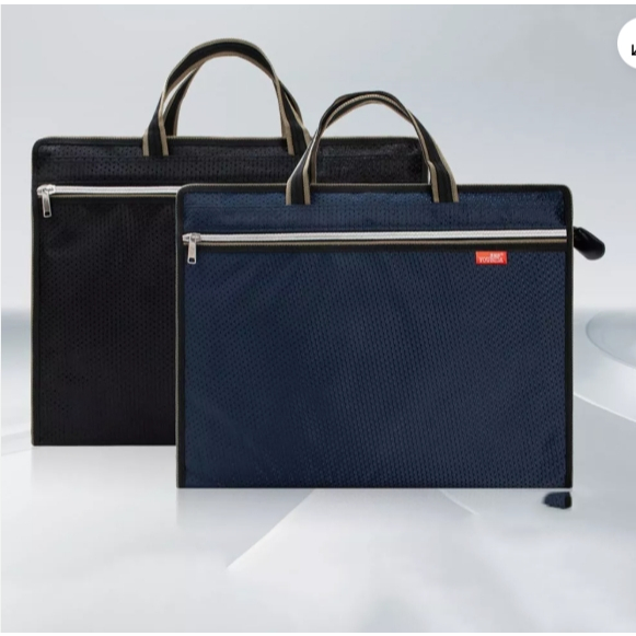 Large Capacity Briefcase Folder Tote Bag Storage Handbag Waterproof ...