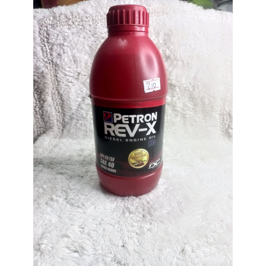 PETRON REV-X DIESEL ENGINE OIL SAE 40 MONO GRADE 1L | Shopee Philippines