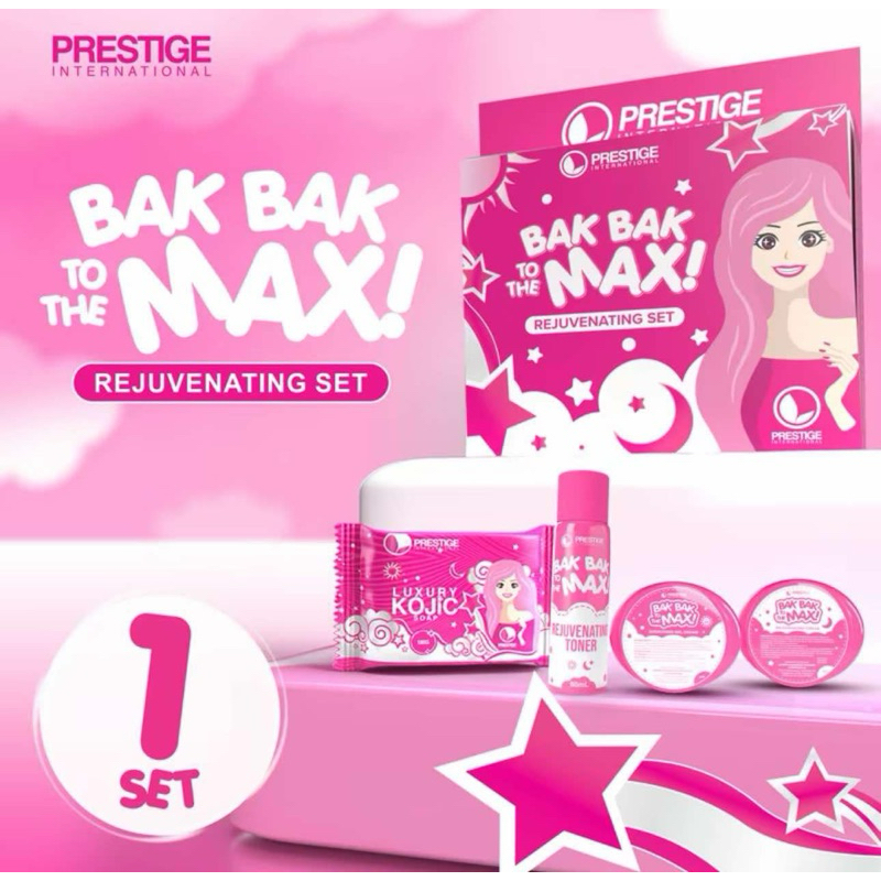 Prestige Rejuvenating Set Bakbak to the Max | Shopee Philippines
