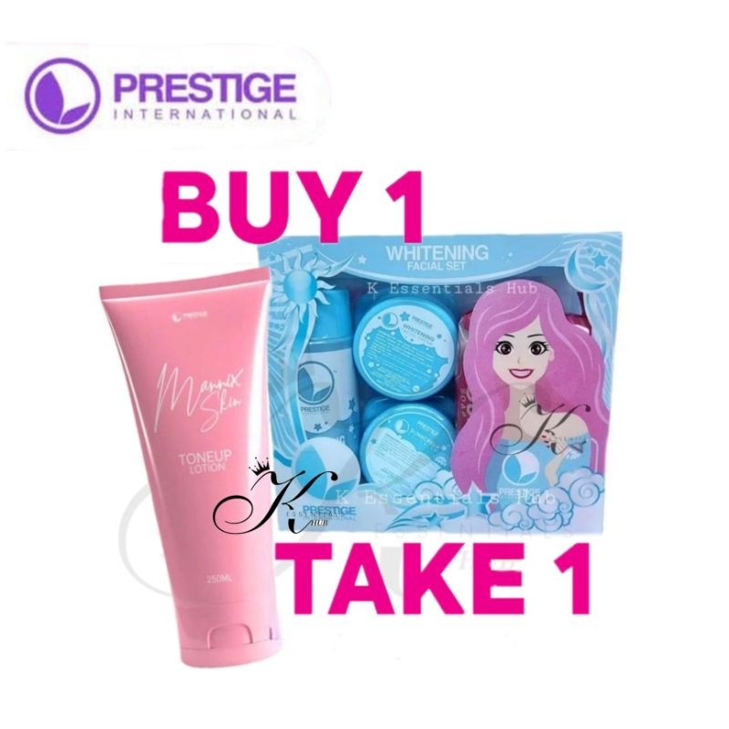 PRESTIGE WHITENING FACIAL SET (MAINTENANCE SET) | Shopee Philippines