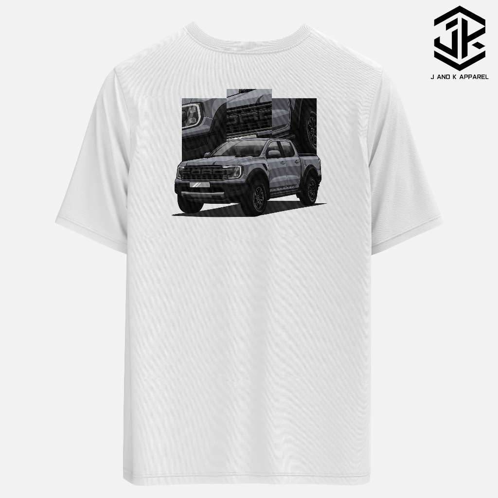 Ford Ranger Raptor Car Shirt V2 - Silver | Shopee Philippines