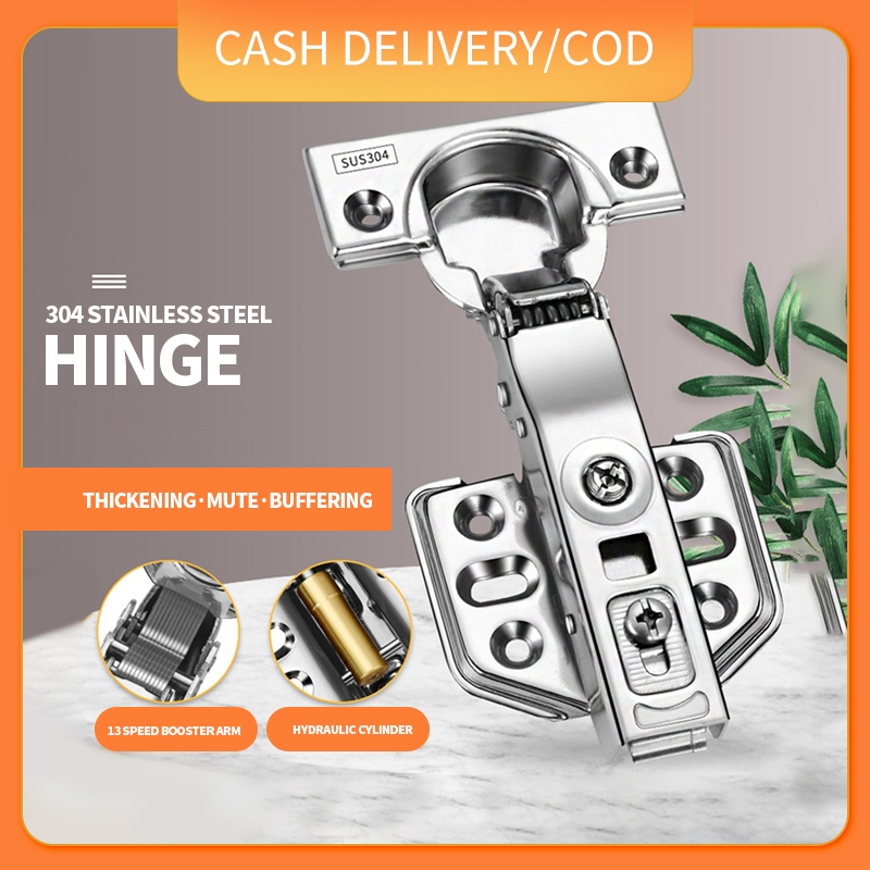 Heavy-Duty 2.0mm Soft Close Stainless Steel Hinges - Concealed Hydraulic Cabinet Hinges 2025 ...