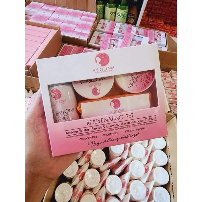 SY GLOW REJUVENATING SET SKINCARE | Shopee Philippines