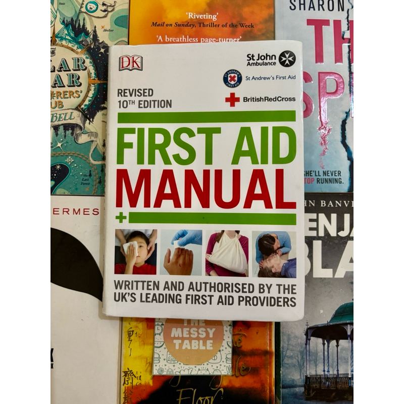 The First Aid Manual (10th Edition Revised) DK | Preloved Flexibound ...