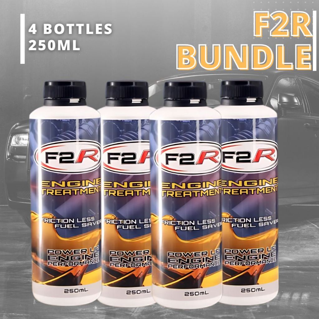 F2R ENGINE TREATMENT ANTI-FRICTION (BUNDLE OF 4 BOTTLES 250ML) | Shopee ...