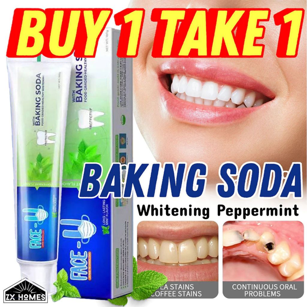 bebe.ph [HOT! 3PCS] Toothpaste Japan Technology Baking Soda Whitening ...