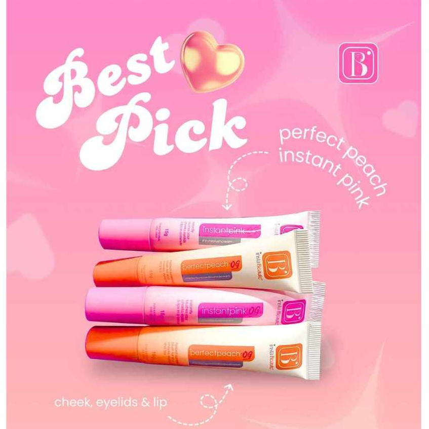 INSTA PINK BLUSH CREAM 100% AUTHENTIC WITH FREEBIES! 15G NEWEST ...