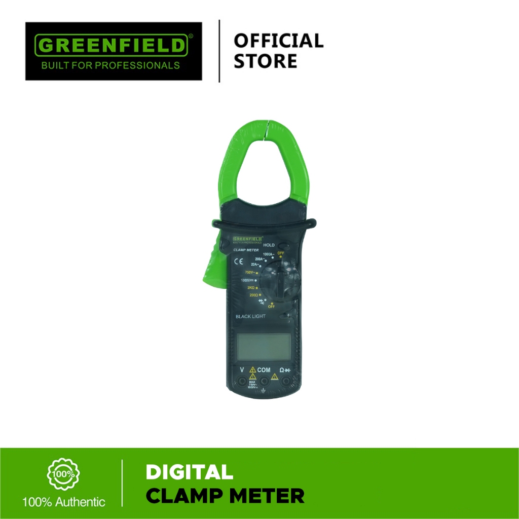 Greenfield Clamp Meter - Measuring Tool | Shopee Philippines