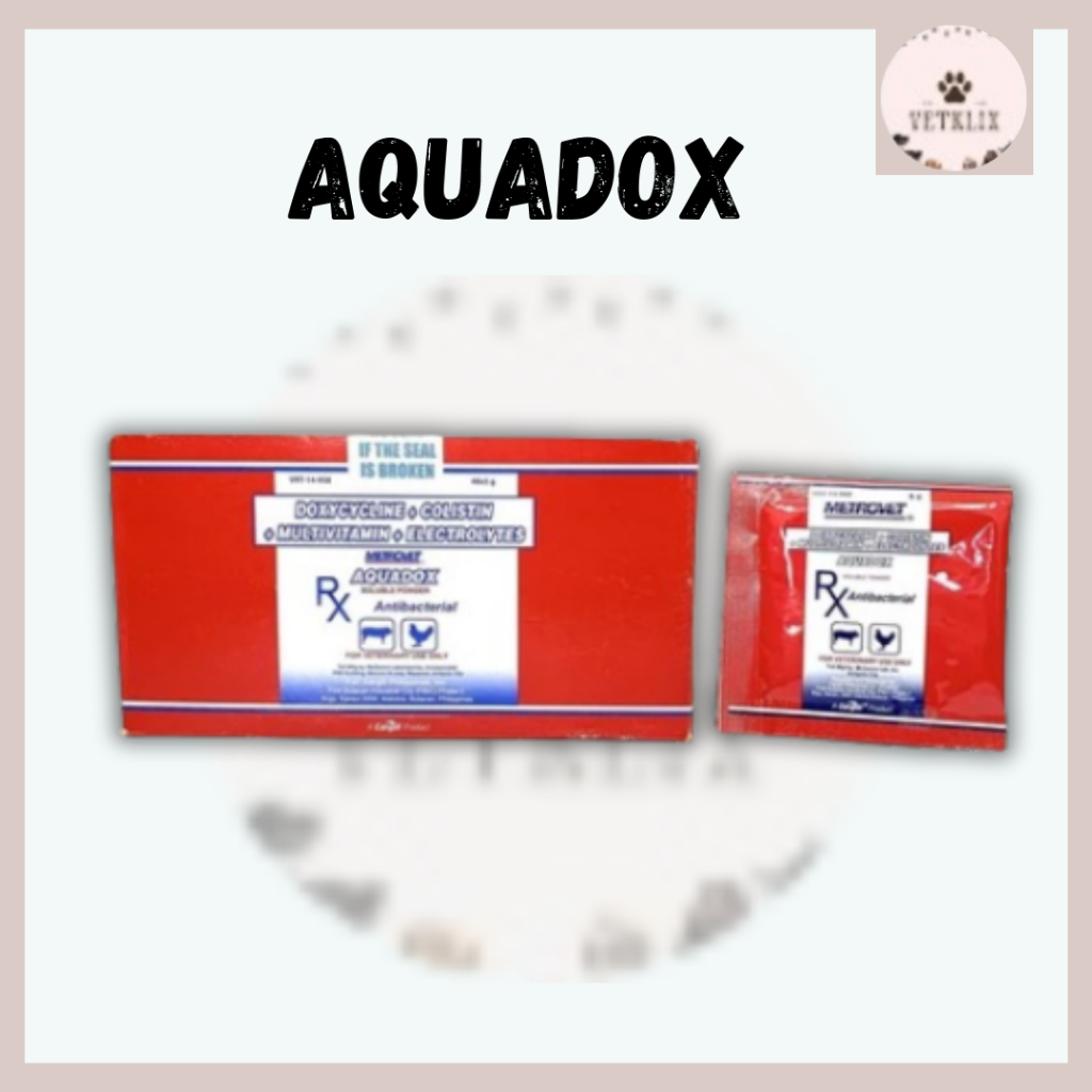 [VETKLIX] Aquadox 5g per Sachet / Swine Multivitamins / Para sa Alagang ...