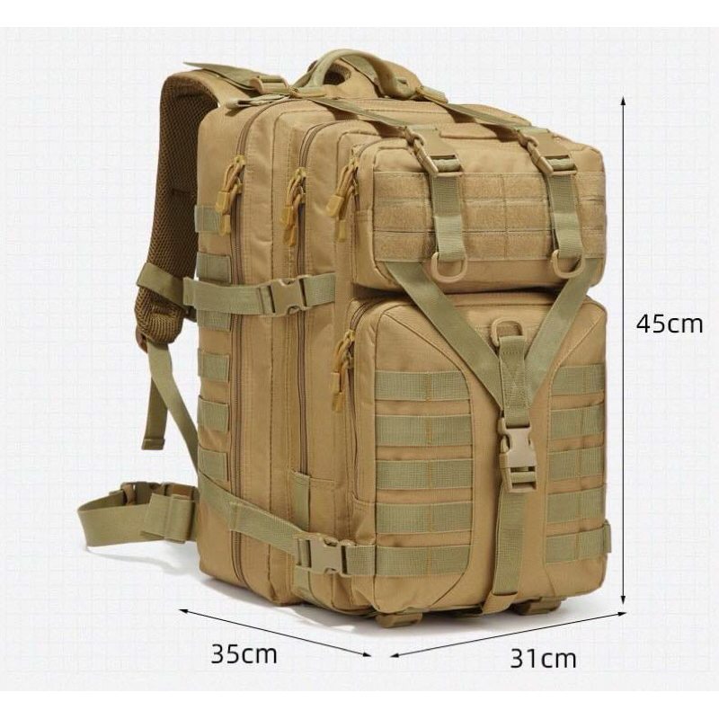 Asiaon Tactical Outdoor Backpack ( A-138 ) | Shopee Philippines