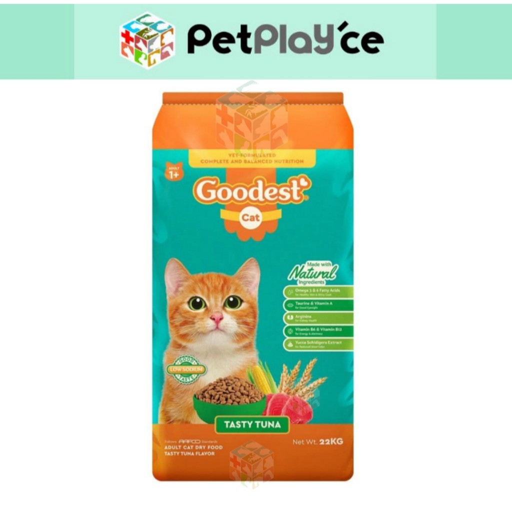 Goodest Cat Dry Food Low Sodium 22kg for Cats Big Bag H&S | Shopee ...