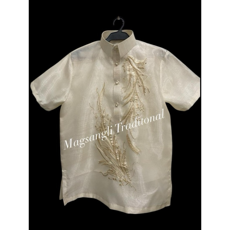 Polo Barong Tagalog Embroided Made in Lumban Laguna | Shopee Philippines