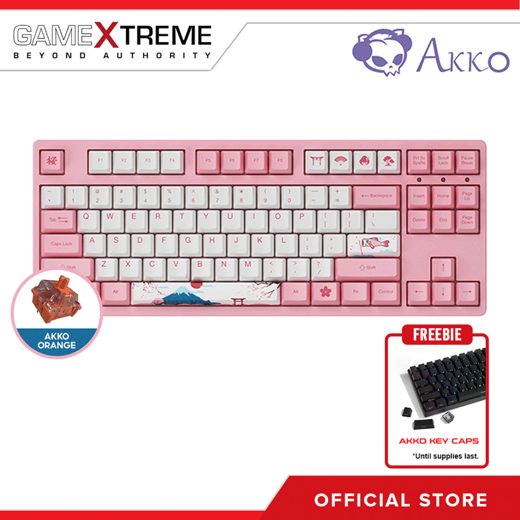 AKKO World Tour-Tokyo R1 3087 Mechanical Keyboard (AKKO Switch 2nd Gen ...