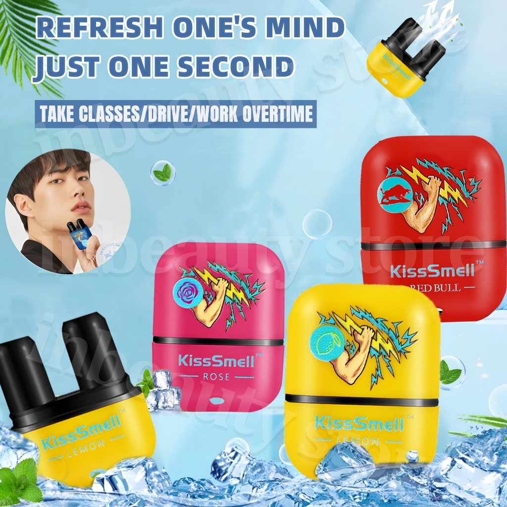 Nasal Herbal Box—Double Hole Vital Oil Energy Bar Cool Nasal Inhaler ...