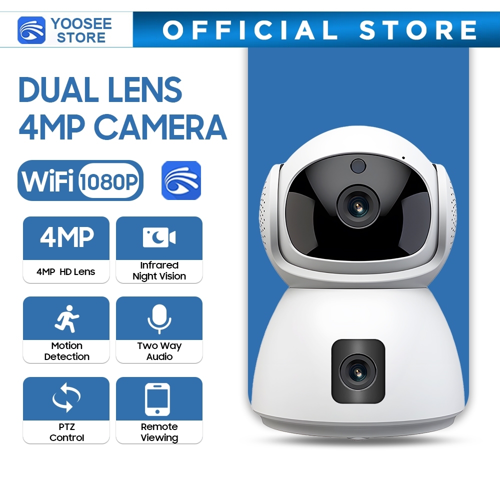 Yoosee 2MP Wireless CCTV Camera IP WiFi Network IR Night Vision PTZ ...
