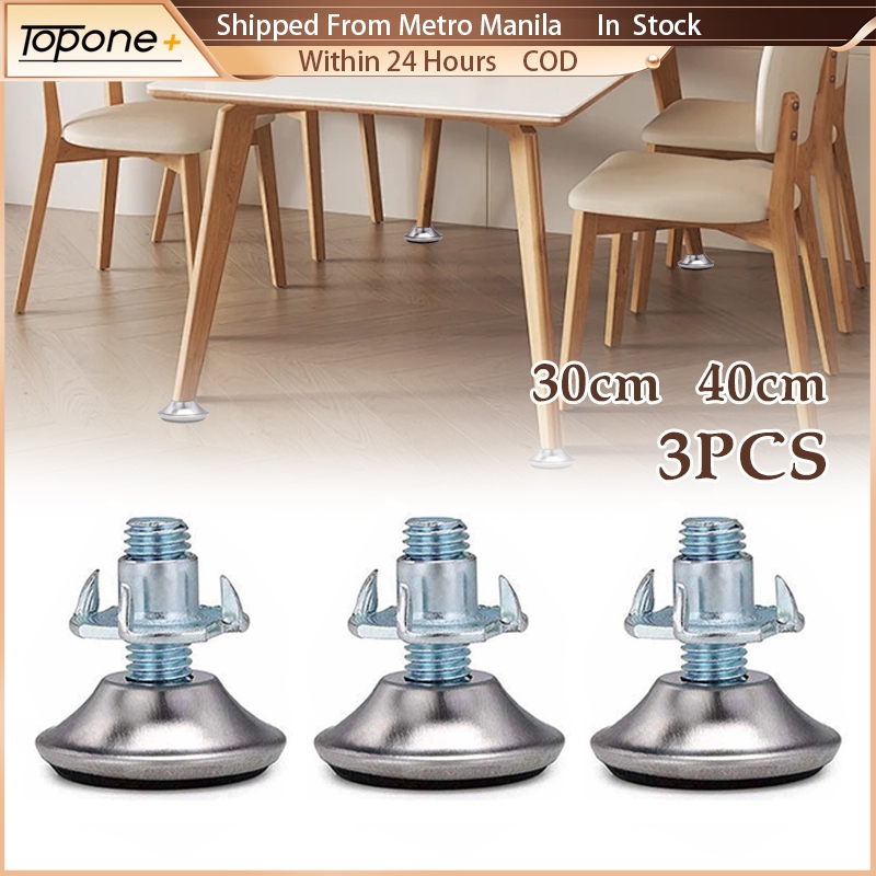 3PCS Furniture Leveling Feet 30/40mm Heavy Duty Furniture Table Legs ...