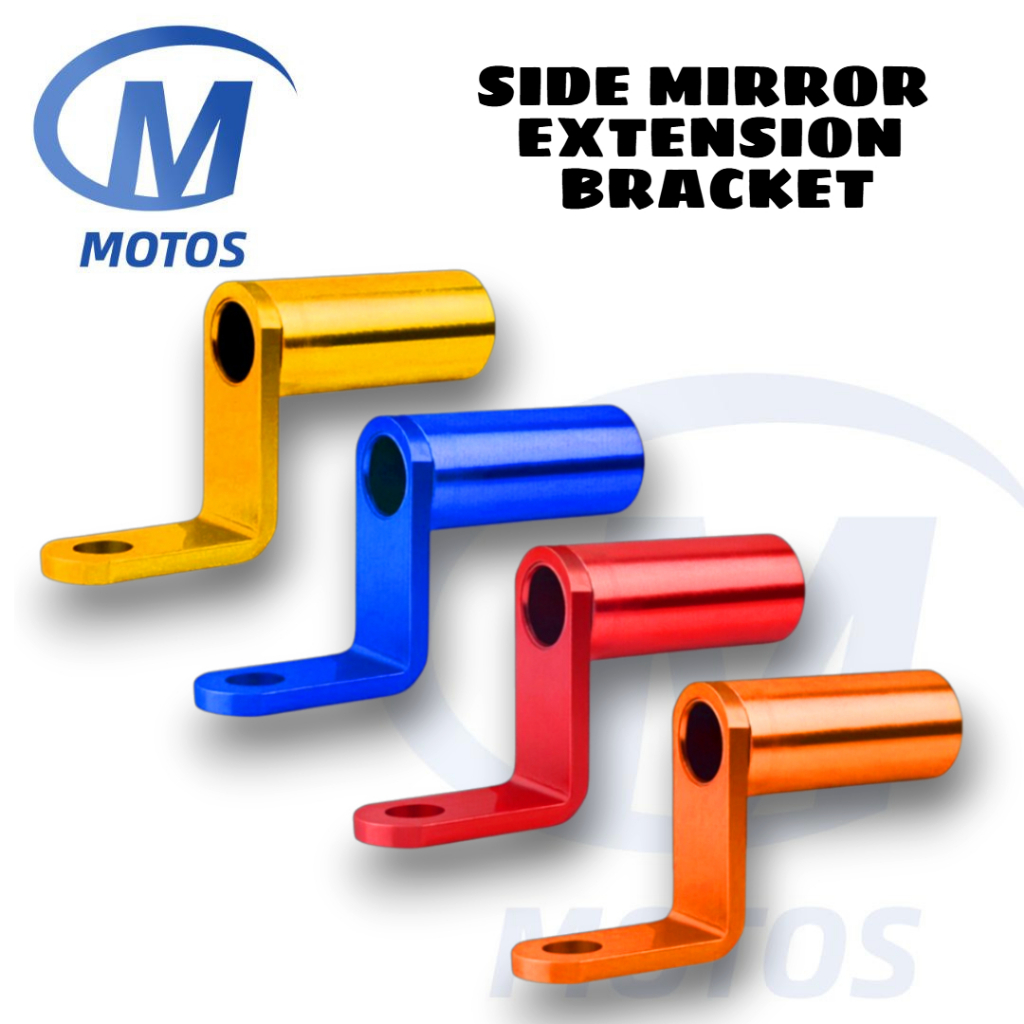 MOTOSPH MOTORCYCLE SIDE MIRROR EXTENSION CLAMP UNIVERSAL | Shopee ...