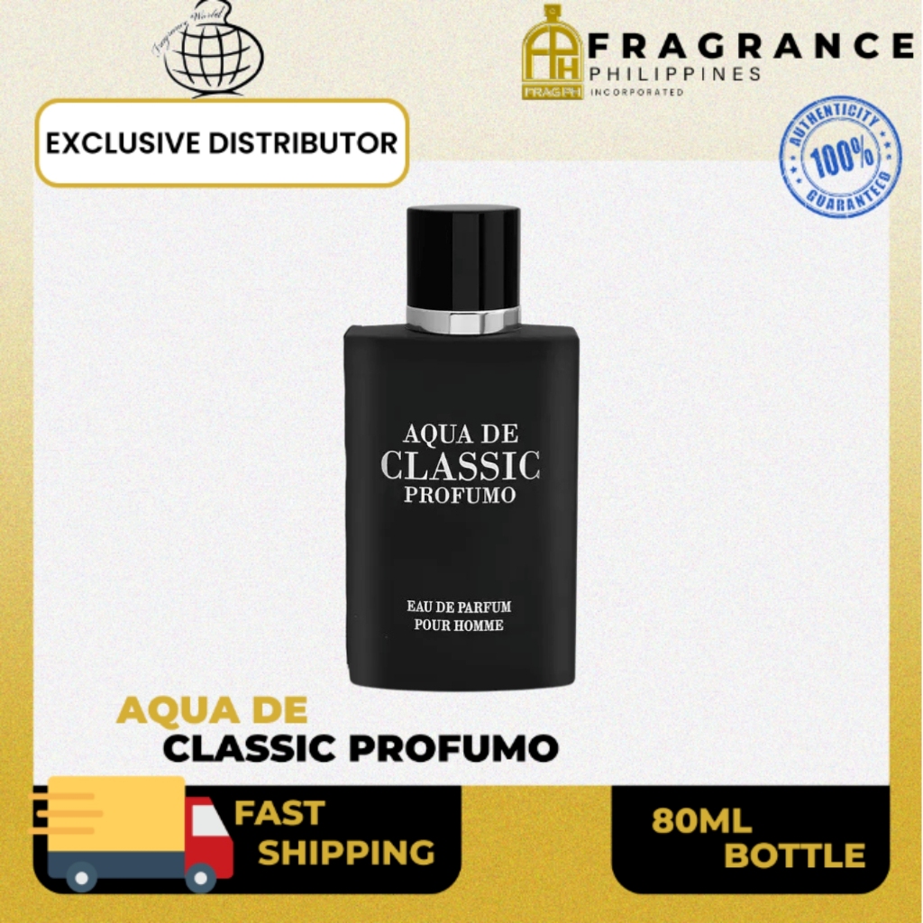 Aqua De Classic Profumo 80ml by Fragrance Philippines Inc - A Fragrance World Modern Collection ...