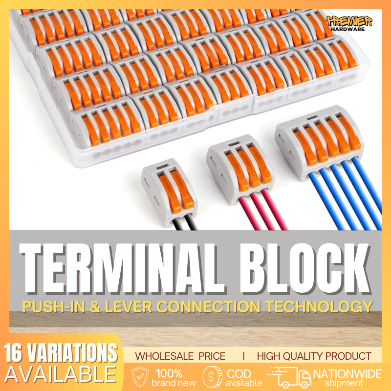 Terminal Block Push-in Type Lever Connection Technology (PCT/LT ...