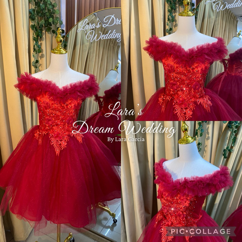 cocktail dress with lace for js prom | Shopee Philippines