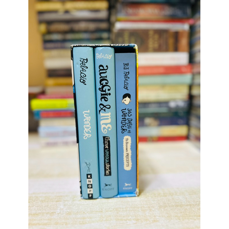 Wonder Boxed Set by RJ Palacio (Hardcover) | Shopee Philippines