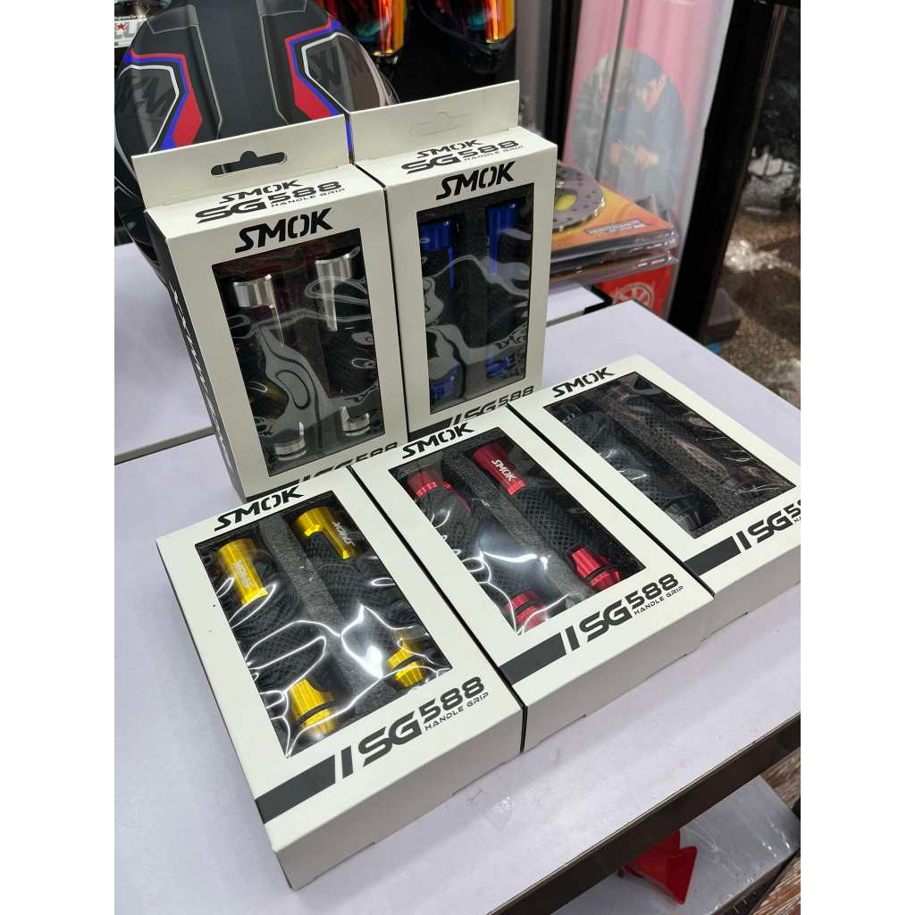 SMOK ALLOY SG588 HANDLE GRIP WITH BAR END ( UNIVERSAL ) NEW DESIGN ...