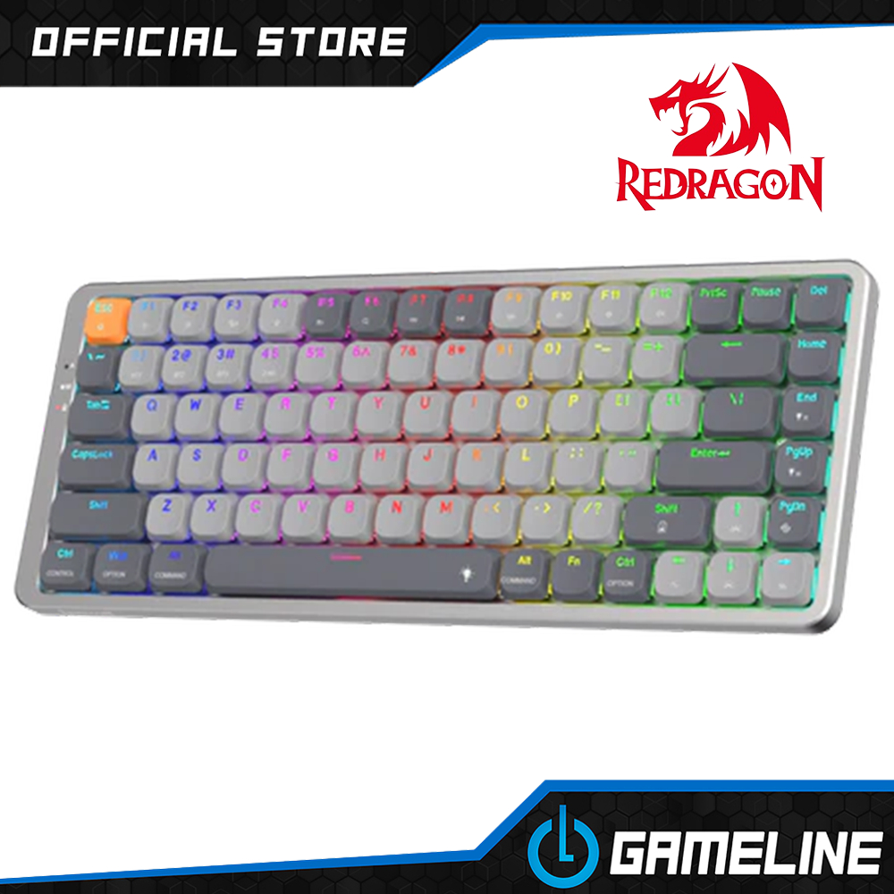 Redragon K652GG-RGB-PRO Keyboard - Azure (Red Switch) | Shopee Philippines