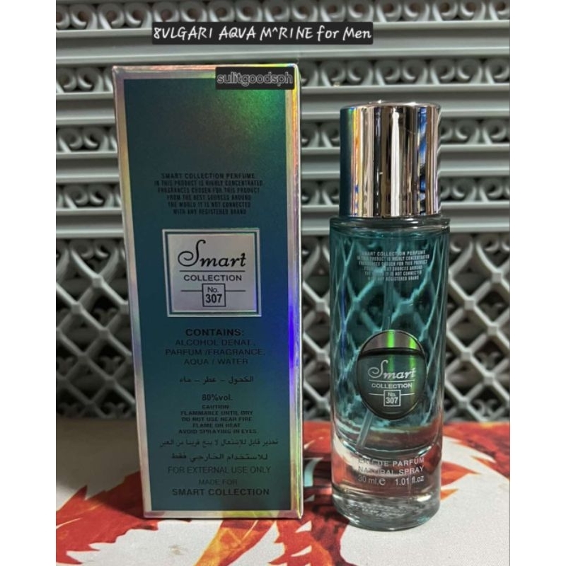 SMART COLLECTION PERFUME NO. 307 FOR MEN 30 ML EDP | Shopee Philippines