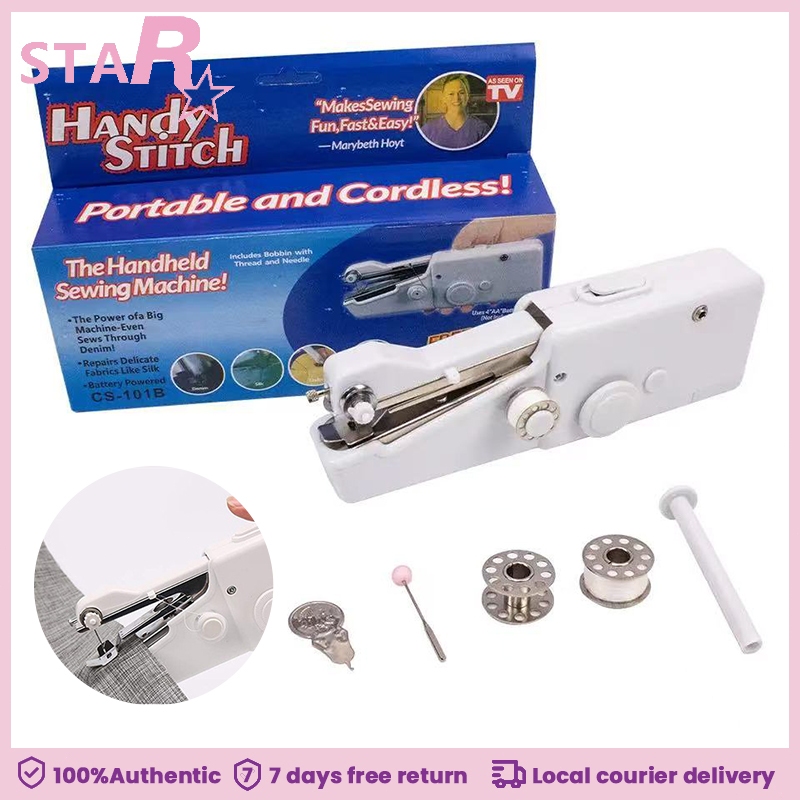Hand-held Sewing Machine Portable and Cordless Mini Multi-functional ...