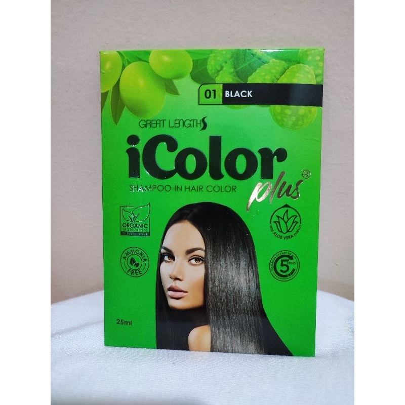 iColor plus ( shampoo-in hair color)Original | Shopee Philippines