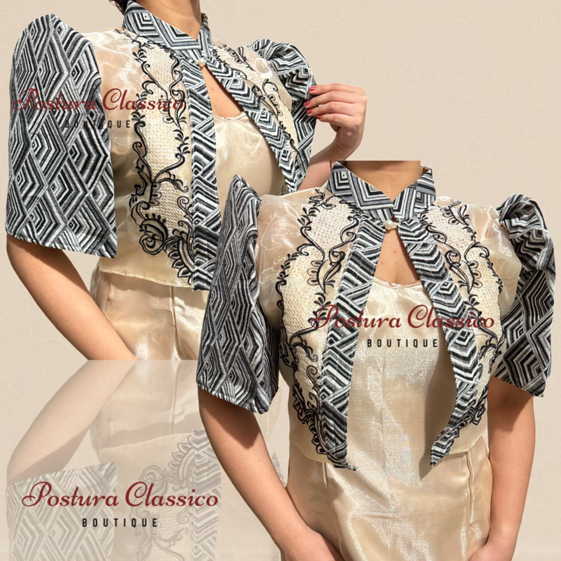 FILIPINIANA MC BOLERO ETHNIC W/ BURDA - Modern Filipiniana Design ...