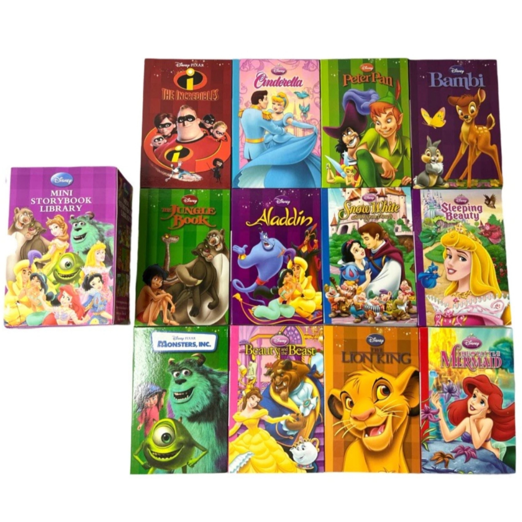 JJTAN Mini Story Book Library 12in1 | Shopee Philippines