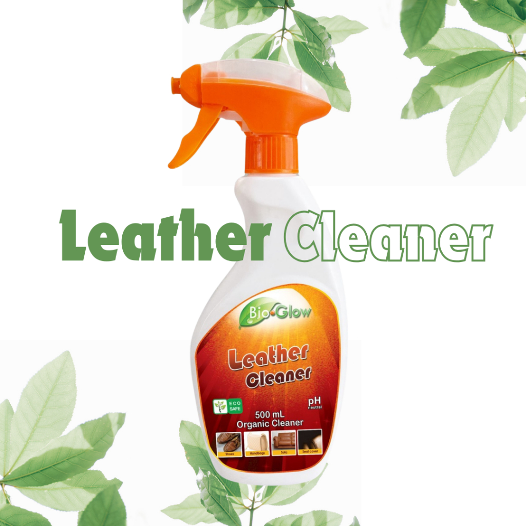 Bio Glow Leather Cleaner 500mL Spray | Shopee Philippines
