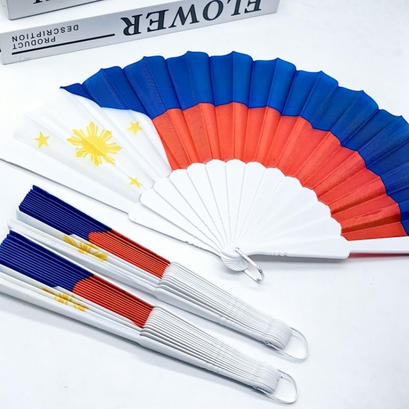 wholesale 12pcs Philippines Flag Abaniko Pamaypay Philippines Fans ...