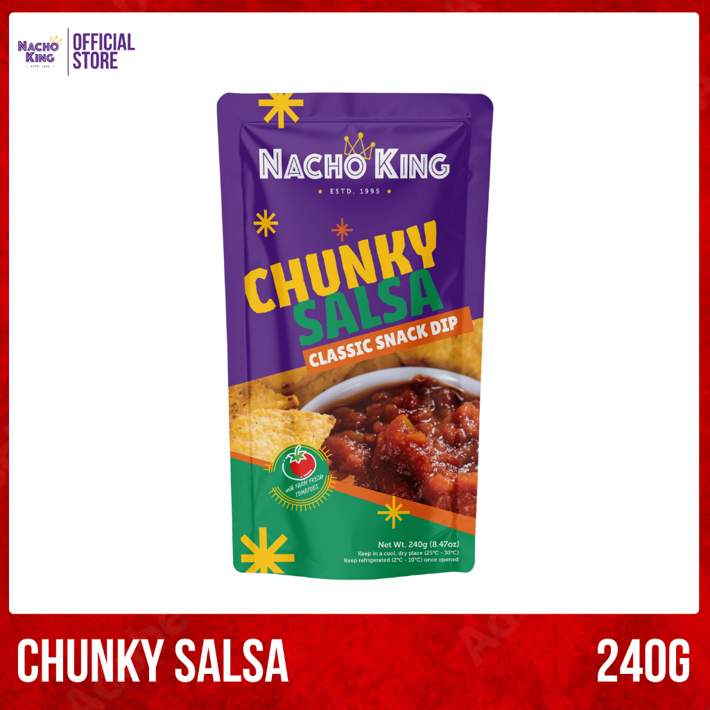 Nacho King Chunky Salsa 240g | Shopee Philippines