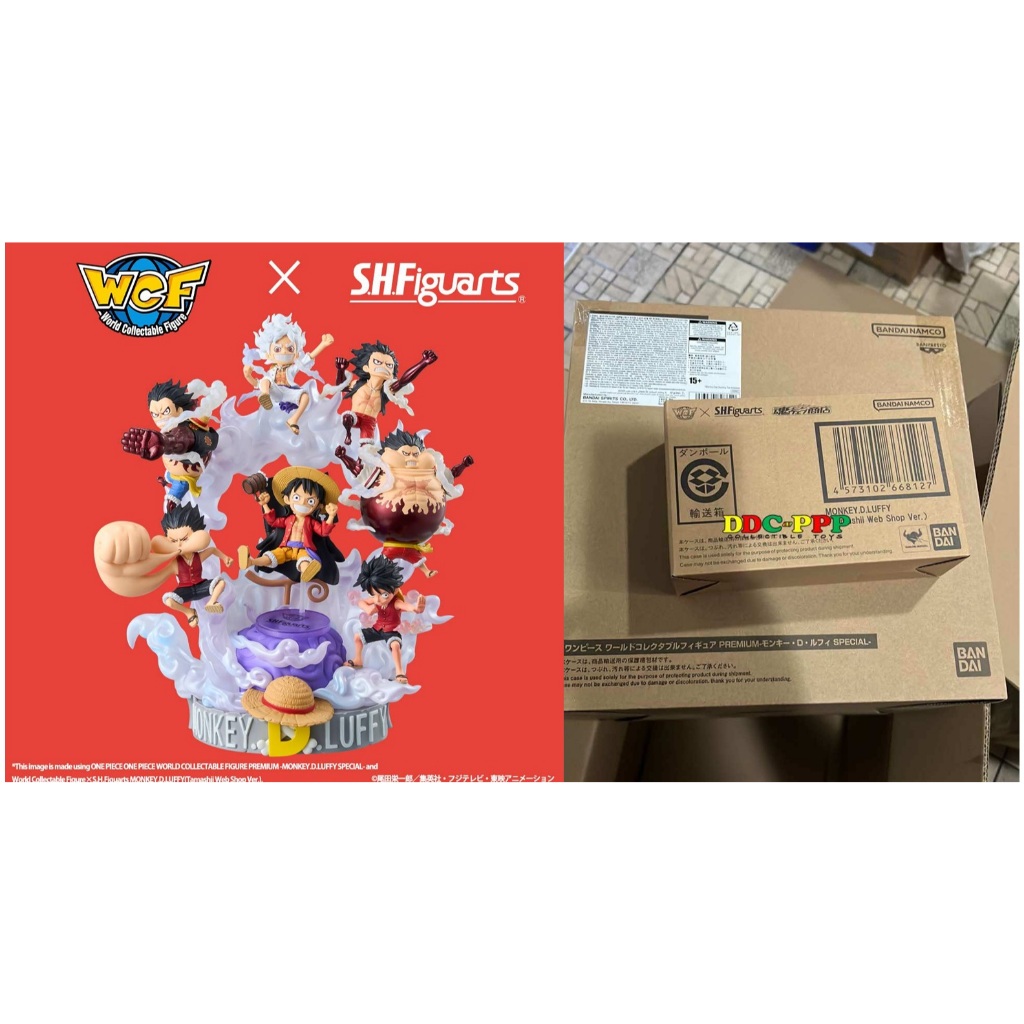 One Piece WCP x WCF x S.H.Figuarts Monkey D. Luffy Set (SEALED ...