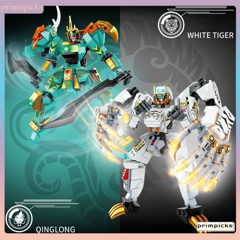 Lnfinite Mecha, High-Energy Robot, Green Dragon, White Tiger, Spirit ...